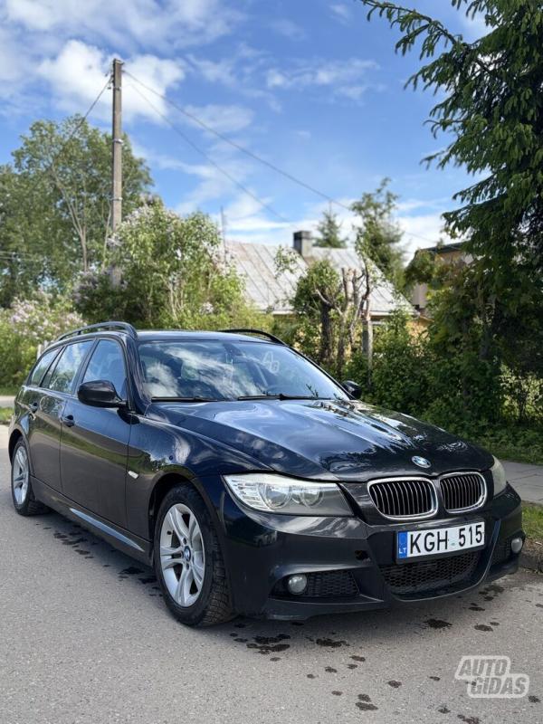 Black BMW 318 2009 in Vilnius, with an engine capacity of 2.00 L and mileage of 310 thousand km for 2900 €, photo 6 on AUTOMOTO.COM.LV