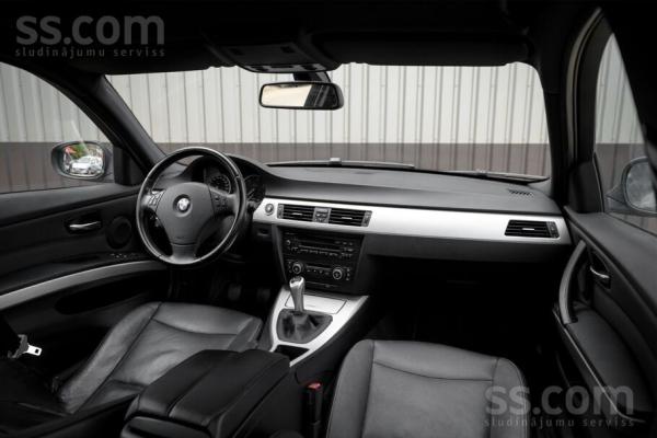 Black BMW 318 2009 in Talsi, with an engine capacity of 2.00 L and mileage of 231 thousand km for 4790 €, photo 8 on AUTOMOTO.COM.LV