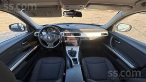 Black BMW 318 2009 in Riga, with an engine capacity of 2.00 L and mileage of 0 thousand km for 4299 €, photo 11 on AUTOMOTO.COM.LV