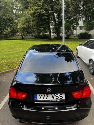 Black BMW 318 2010 in Tallinn, with an engine capacity of 2.00 L and mileage of 177 thousand km for 6800 €, photo 21 on AUTOMOTO.COM.LV