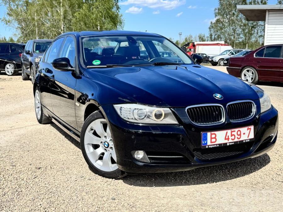 Black BMW 318 2011 in Riga, with an engine capacity of 2.00 L and mileage of 330 thousand km for 4490 €, photo 1 on AUTOMOTO.COM.LV