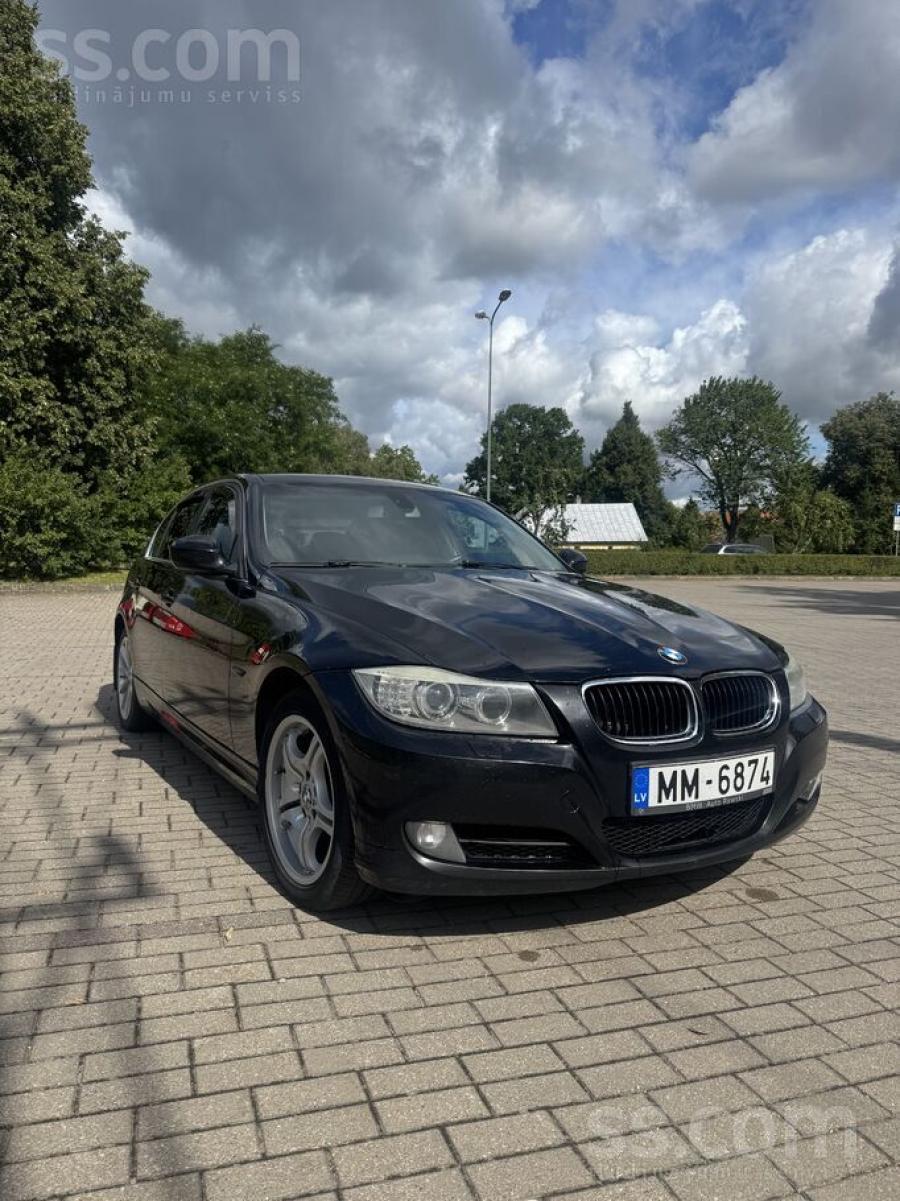 Black BMW 318 2011 in Cesis, with an engine capacity of 2.00 L and mileage of 0 thousand km for 4100 €, photo 1 on AUTOMOTO.COM.LV