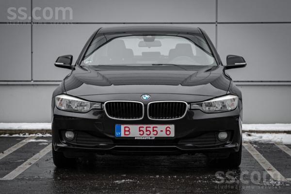 Black BMW 318 2012 in Riga, with an engine capacity of 2.00 L and mileage of 0 thousand km for 10250 €, photo 2 on AUTOMOTO.COM.LV