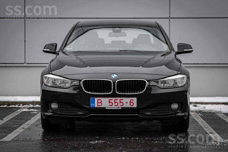 Black BMW 318 2012 in Riga, with an engine capacity of 2.00 L and mileage of 0 thousand km for 10250 €, photo 2 on AUTOMOTO.COM.LV