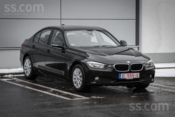 Black BMW 318 2012 in Riga, with an engine capacity of 2.00 L and mileage of 0 thousand km for 10250 €, photo 3 on AUTOMOTO.COM.LV