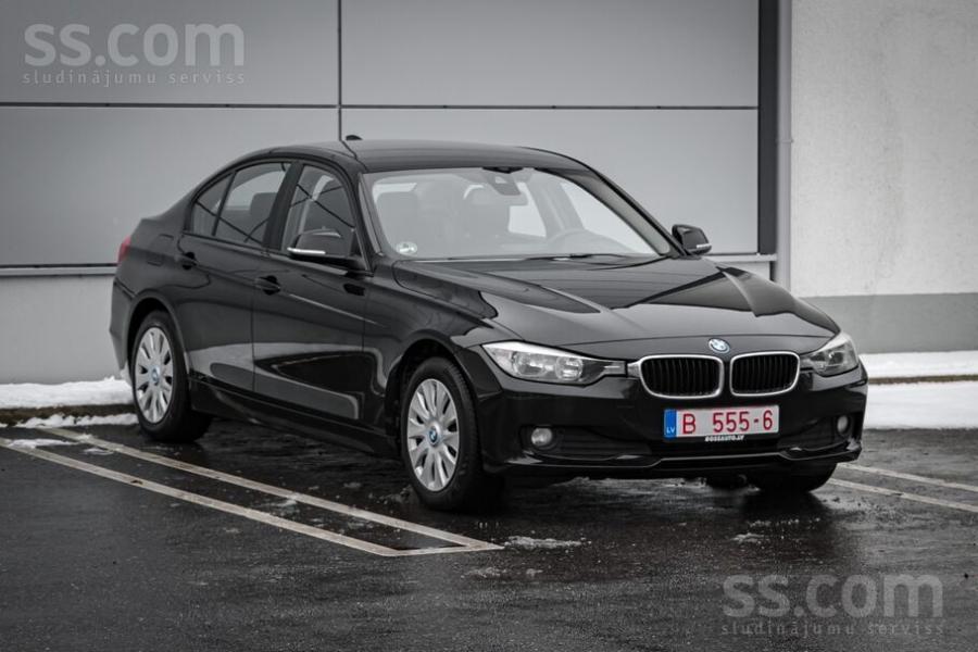 Black BMW 318 2012 in Riga, with an engine capacity of 2.00 L and mileage of 0 thousand km for 10250 €, photo 3 on AUTOMOTO.COM.LV