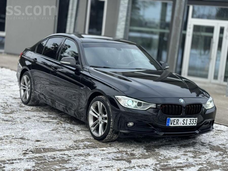 Black BMW 318 2012 in Jurmala, with an engine capacity of 2.00 L and mileage of 0 thousand km for 6850 €, photo 1 on AUTOMOTO.COM.LV