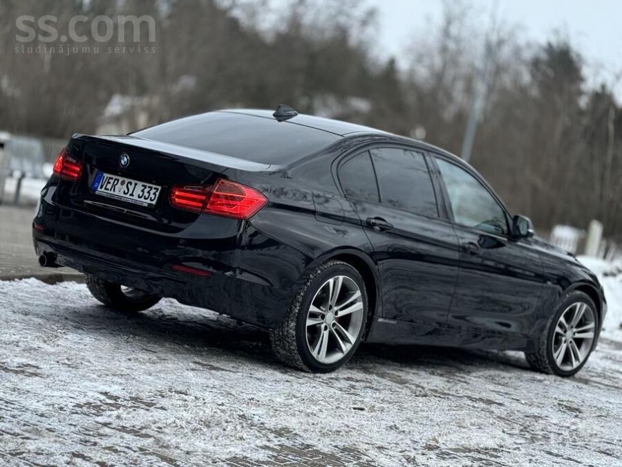 Black BMW 318 2012 in Jurmala, with an engine capacity of 2.00 L and mileage of 0 thousand km for 6850 €, photo 6 on AUTOMOTO.COM.LV
