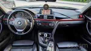 Black BMW 318 2012 in Riga, with an engine capacity of 2.00 L and mileage of 329 thousand km for 7400 €, photo 11 on AUTOMOTO.COM.LV