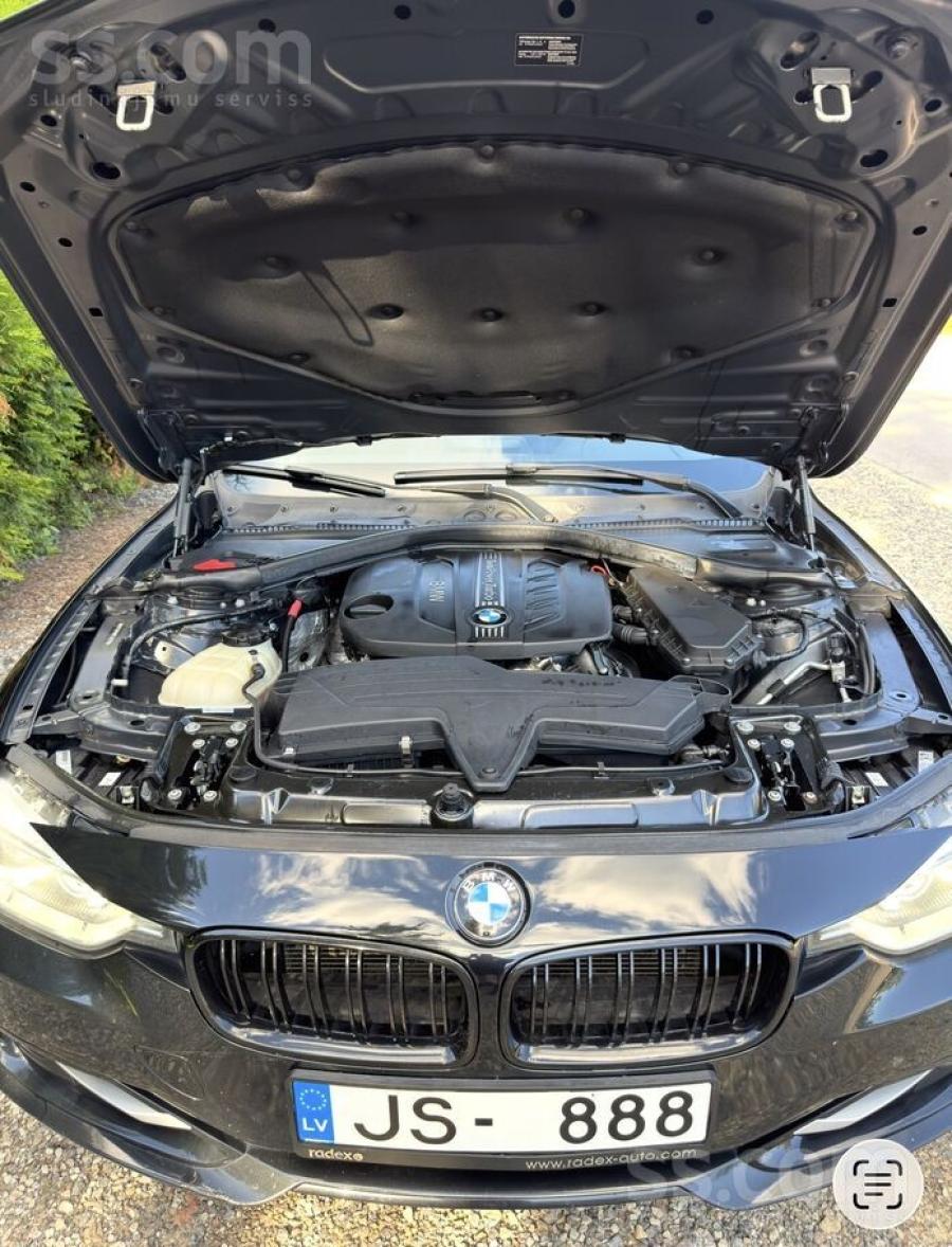 Melns BMW 318 2012 Bauska, ar dzinēja tilpumu 2.00 L un nobraukumu 289 tūkst. km par 8900 €, foto 21 vietnē AUTOMOTO.COM.LV