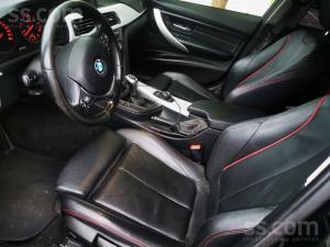 Black BMW 318 2012 in Riga, with an engine capacity of 2.00 L and mileage of 326 thousand km for 8400 €, photo 7 on AUTOMOTO.COM.LV