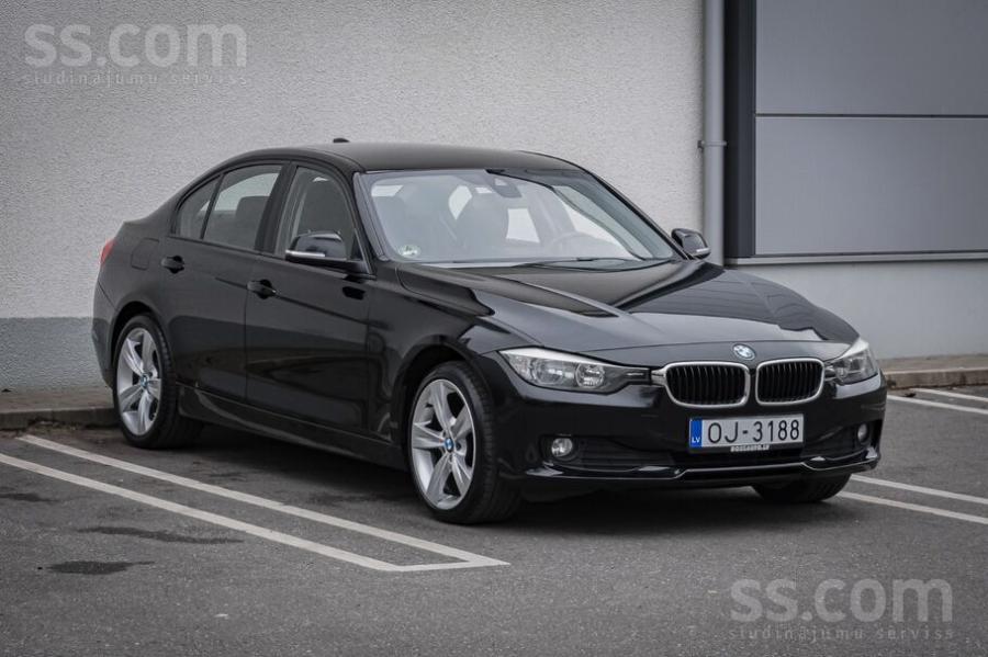 Black BMW 318 2012 in Riga, with an engine capacity of 2.00 L and mileage of 178 thousand km for 8250 €, photo 4 on AUTOMOTO.COM.LV