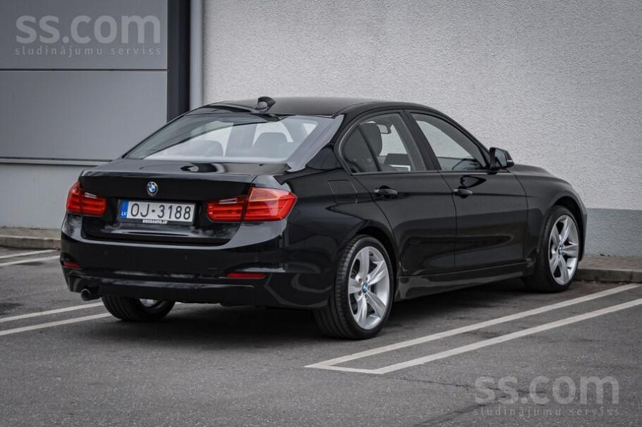 Black BMW 318 2012 in Riga, with an engine capacity of 2.00 L and mileage of 178 thousand km for 8250 €, photo 5 on AUTOMOTO.COM.LV