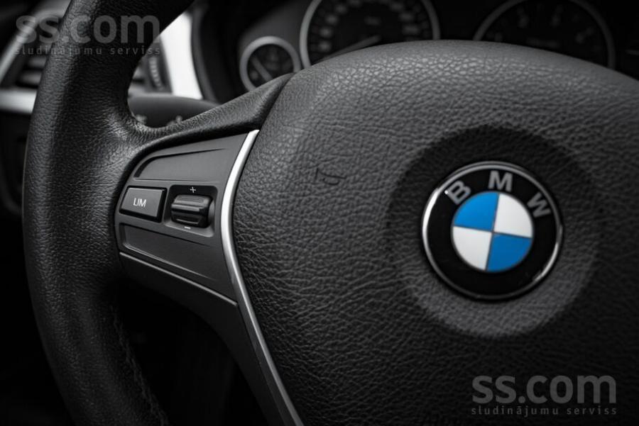 Black BMW 318 2012 in Riga, with an engine capacity of 2.00 L and mileage of 178 thousand km for 8250 €, photo 16 on AUTOMOTO.COM.LV