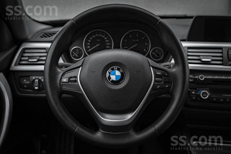 Black BMW 318 2012 in Riga, with an engine capacity of 2.00 L and mileage of 178 thousand km for 8250 €, photo 17 on AUTOMOTO.COM.LV