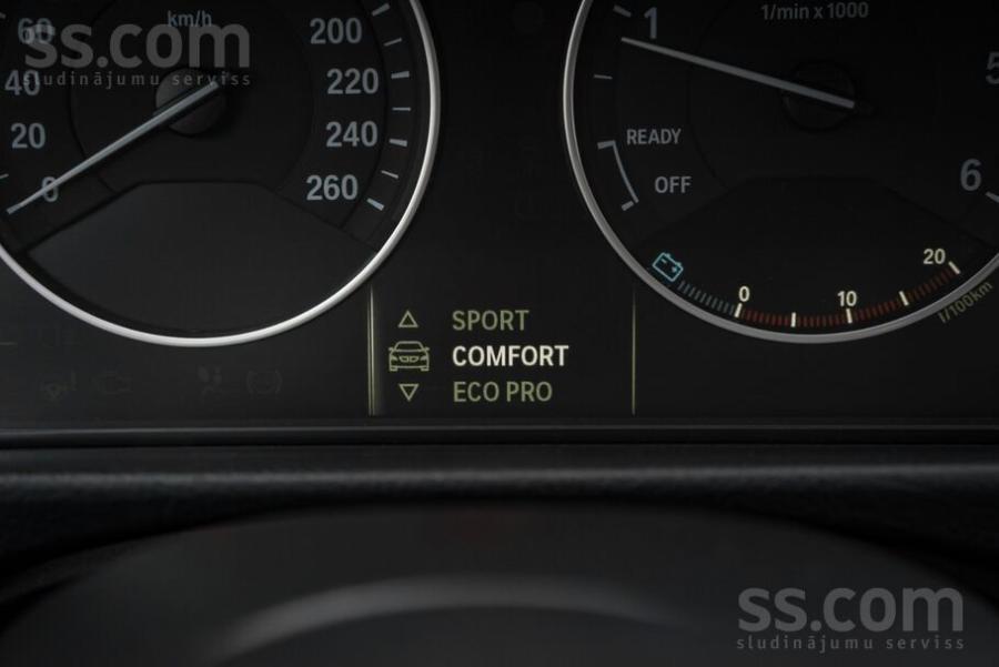 Black BMW 318 2012 in Riga, with an engine capacity of 2.00 L and mileage of 178 thousand km for 8250 €, photo 27 on AUTOMOTO.COM.LV