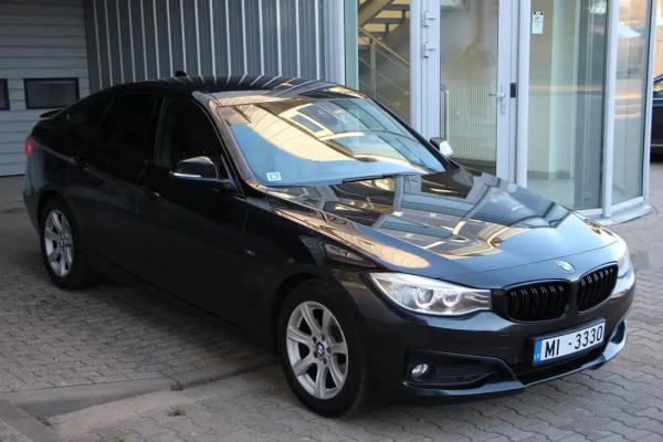 Black BMW 318 2013 in Marupe, with an engine capacity of 2.00 L and mileage of 275 thousand km for 12550 €, photo 3 on AUTOMOTO.COM.LV