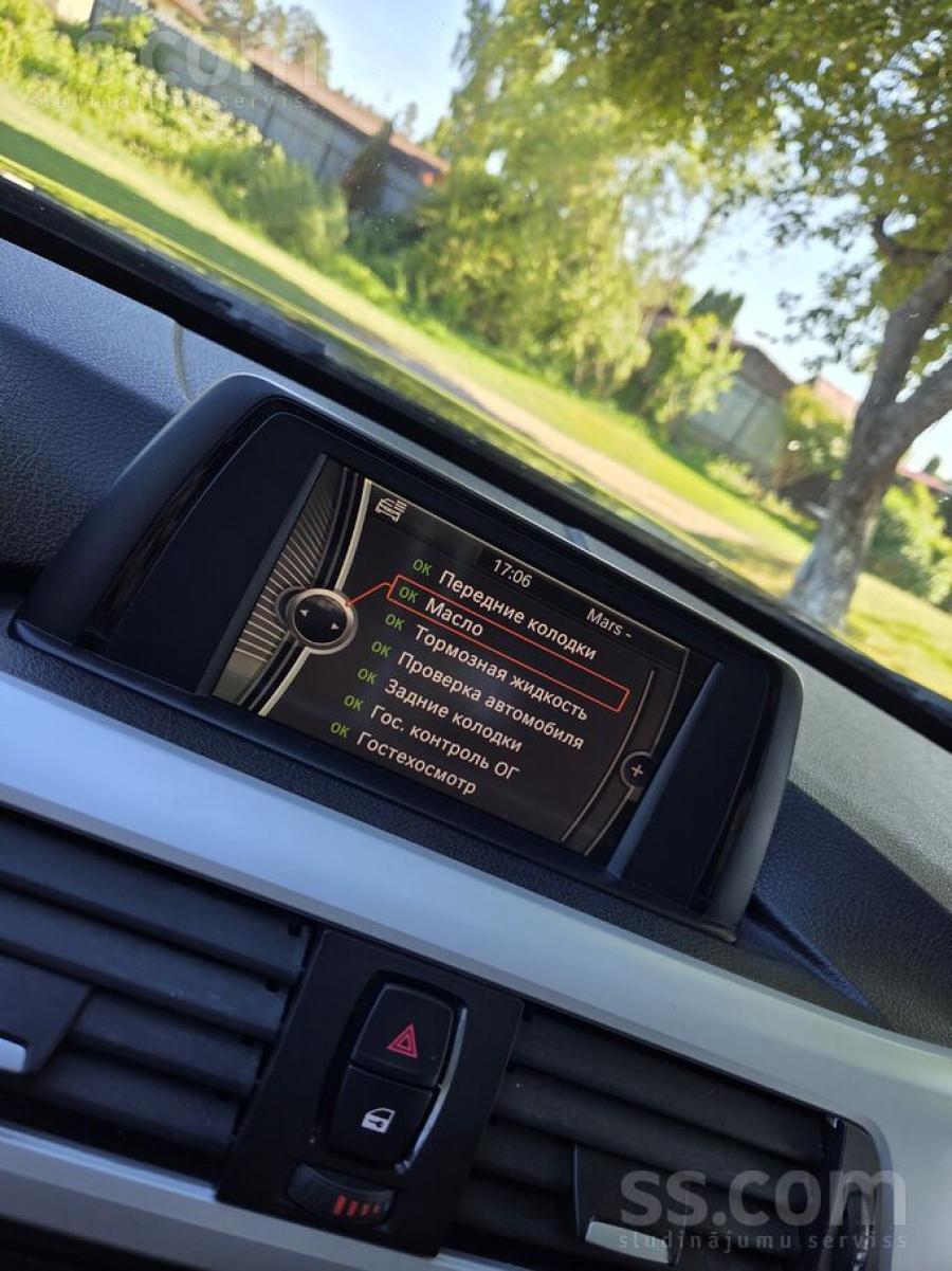 Black BMW 318 2013 in Riga, with an engine capacity of 2.00 L and mileage of 251 thousand km for 8000 €, photo 7 on AUTOMOTO.COM.LV