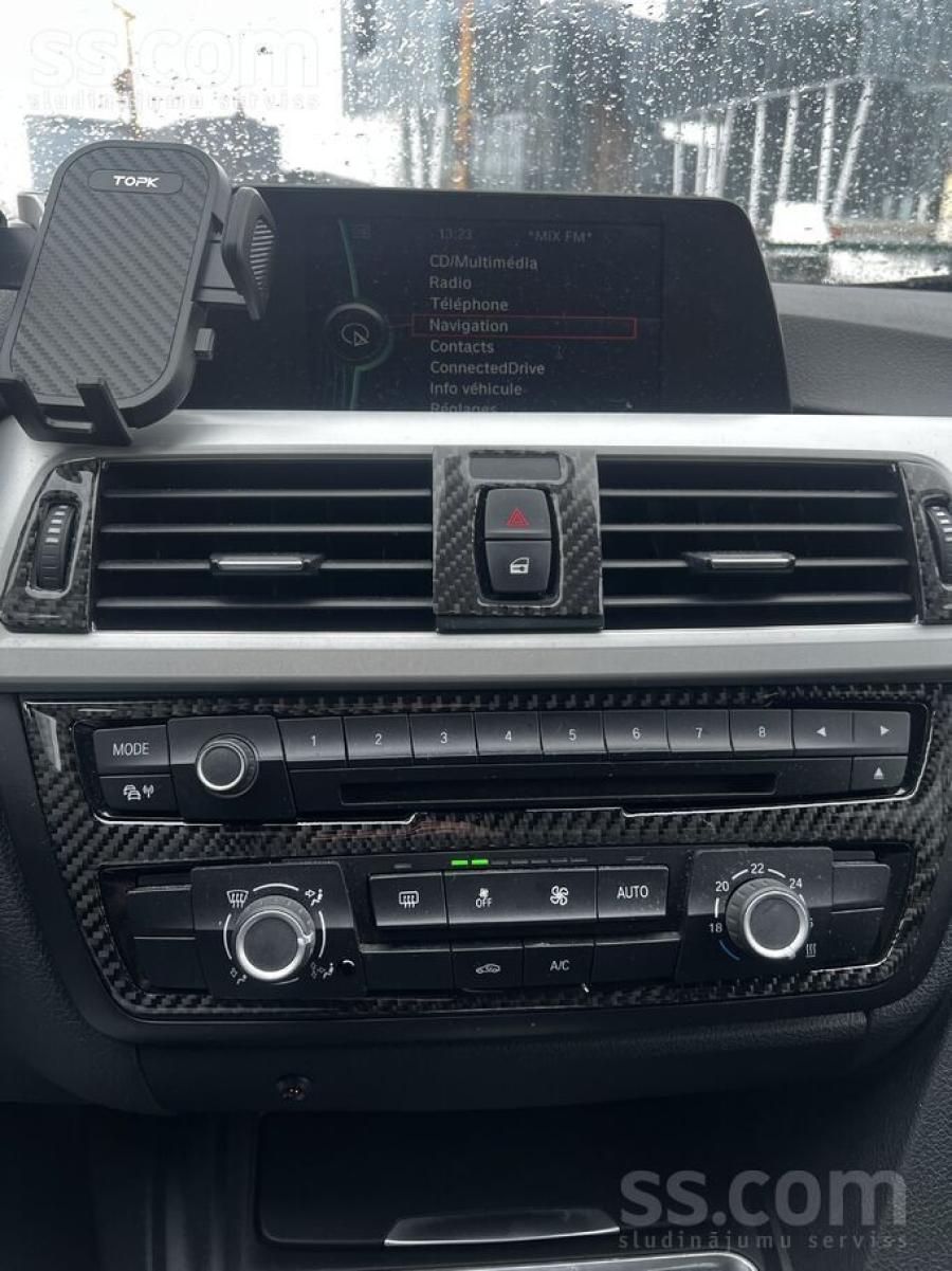 Black BMW 318 2013 in Riga, with an engine capacity of 2.00 L and mileage of 212 thousand km for 9150 €, photo 13 on AUTOMOTO.COM.LV