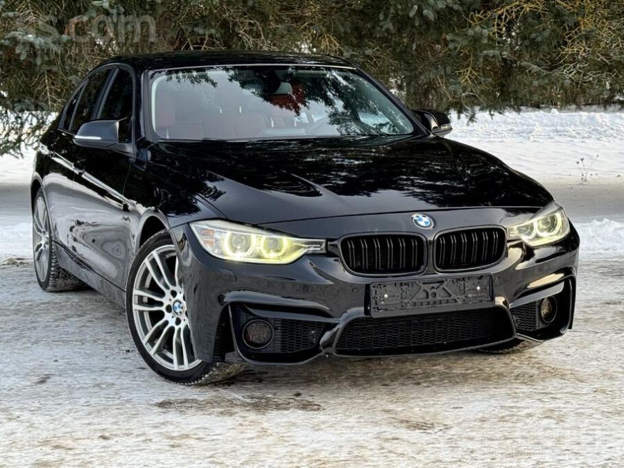 Black BMW 318 2014 in Jelgava, with an engine capacity of 2.00 L and mileage of 243 thousand km for 10800 €, photo 2 on AUTOMOTO.COM.LV