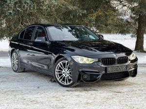 Black BMW 318 2014 in Jelgava, with an engine capacity of 2.00 L and mileage of 243 thousand km for 10800 €, photo 6 on AUTOMOTO.COM.LV