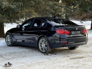 Black BMW 318 2014 in Jelgava, with an engine capacity of 2.00 L and mileage of 243 thousand km for 10800 €, photo 7 on AUTOMOTO.COM.LV