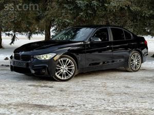 Black BMW 318 2014 in Jelgava, with an engine capacity of 2.00 L and mileage of 243 thousand km for 10800 €, photo 10 on AUTOMOTO.COM.LV