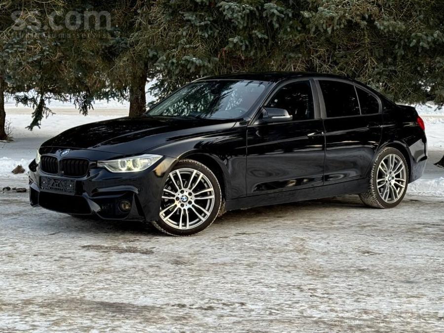 Black BMW 318 2014 in Jelgava, with an engine capacity of 2.00 L and mileage of 243 thousand km for 10800 €, photo 10 on AUTOMOTO.COM.LV