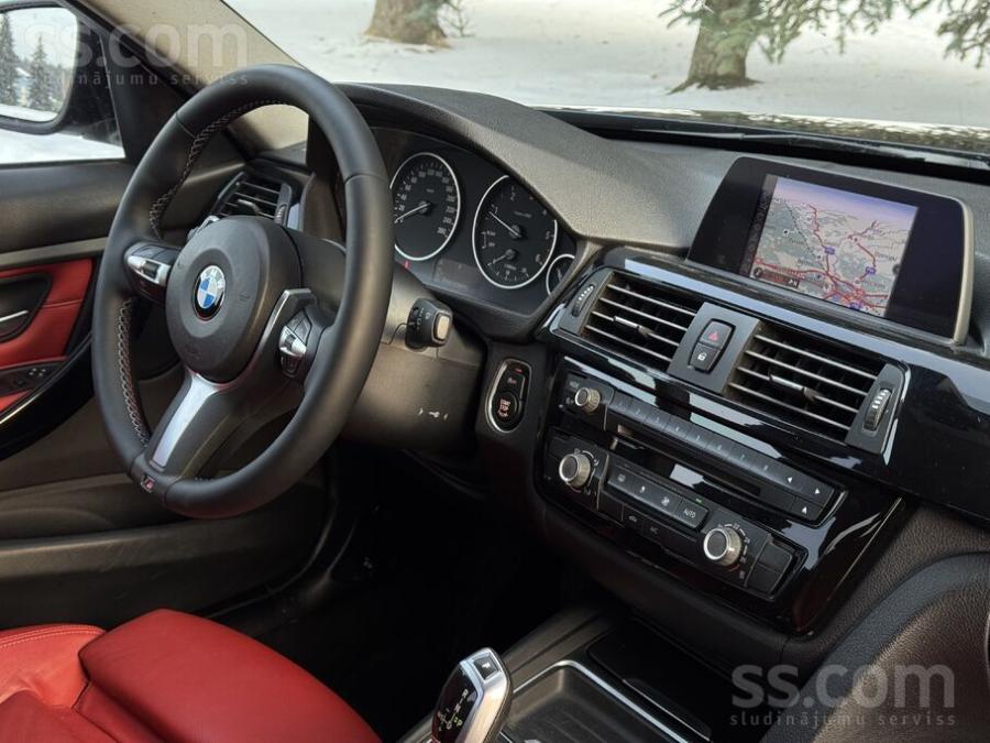 Black BMW 318 2014 in Jelgava, with an engine capacity of 2.00 L and mileage of 243 thousand km for 10800 €, photo 20 on AUTOMOTO.COM.LV