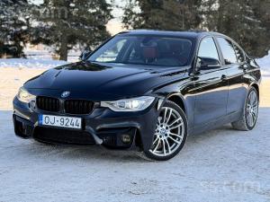 Black BMW 318 2014 in Jelgava, with an engine capacity of 2.00 L and mileage of 244 thousand km for 10800 €, photo  on AUTOMOTO.COM.LV
