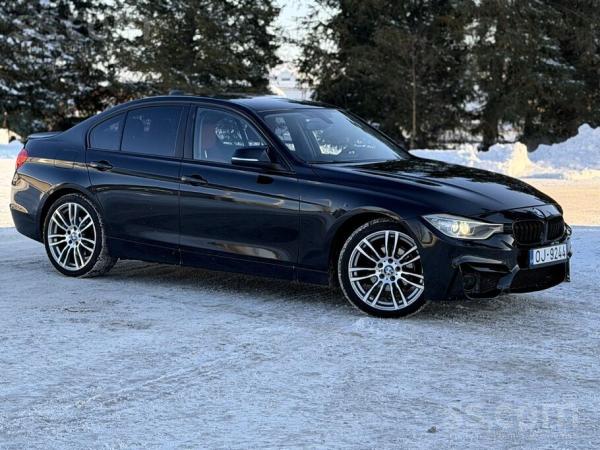 Black BMW 318 2014 in Jelgava, with an engine capacity of 2.00 L and mileage of 244 thousand km for 10800 €, photo 5 on AUTOMOTO.COM.LV