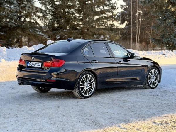 Black BMW 318 2014 in Jelgava, with an engine capacity of 2.00 L and mileage of 244 thousand km for 10800 €, photo 7 on AUTOMOTO.COM.LV
