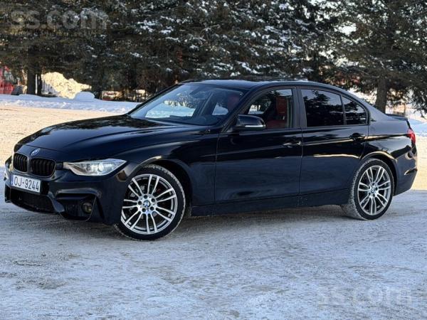 Black BMW 318 2014 in Jelgava, with an engine capacity of 2.00 L and mileage of 244 thousand km for 10800 €, photo 10 on AUTOMOTO.COM.LV