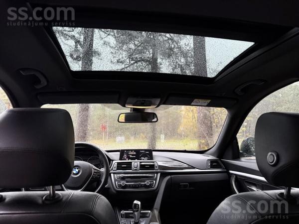 Black BMW 318 2015 in Jurmala, with an engine capacity of 2.00 L and mileage of 325 thousand km for 12800 €, photo 10 on AUTOMOTO.COM.LV