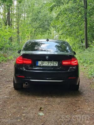 Black BMW 318 2015 in Riga, with an engine capacity of 2.00 L and mileage of 158 thousand km for 10500 €, photo  on AUTOMOTO.COM.LV