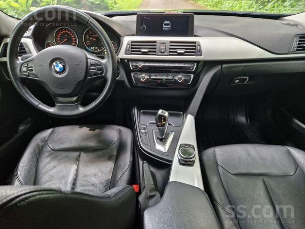 Black BMW 318 2015 in Riga, with an engine capacity of 2.00 L and mileage of 158 thousand km for 10500 €, photo 5 on AUTOMOTO.COM.LV