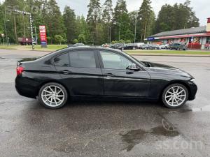 Black BMW 318 2016 in Riga, with an engine capacity of 2.00 L and mileage of 146 thousand km for 12500 €, photo 3 on AUTOMOTO.COM.LV
