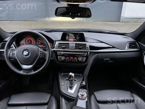 Black BMW 318 2016 in Riga, with an engine capacity of 2.00 L and mileage of 168 thousand km for 14950 €, photo 12 on AUTOMOTO.COM.LV