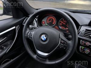 Black BMW 318 2016 in Riga, with an engine capacity of 2.00 L and mileage of 168 thousand km for 14950 €, photo 13 on AUTOMOTO.COM.LV