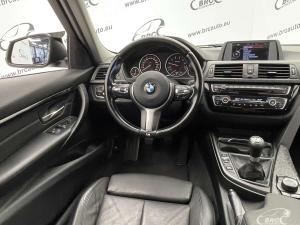 Black BMW 318 2016 in Vilnius, with an engine capacity of 1.50 L and mileage of 95 thousand km for 9900 €, photo 14 on AUTOMOTO.COM.LV
