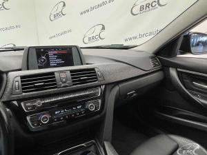 Black BMW 318 2016 in Vilnius, with an engine capacity of 1.50 L and mileage of 95 thousand km for 9900 €, photo 26 on AUTOMOTO.COM.LV