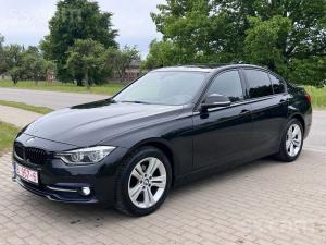 Melns BMW 318 2016 Limbaži, ar dzinēja tilpumu 2.00 L un nobraukumu 168 tūkst. km par 13950 €, foto  vietnē AUTOMOTO.COM.LV