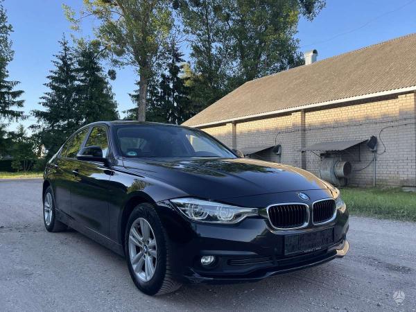 Black BMW 318 2016 in Kaunas, with an engine capacity of 2.00 L and mileage of 271 thousand km for 7300 €, photo 3 on AUTOMOTO.COM.LV