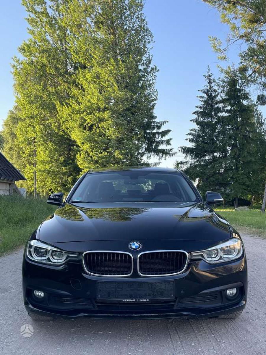 Black BMW 318 2016 in Kaunas, with an engine capacity of 2.00 L and mileage of 271 thousand km for 7300 €, photo 4 on AUTOMOTO.COM.LV