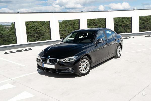Black BMW 318 2017 in Vilnius, with an engine capacity of 1.50 L and mileage of 168 thousand km for 9900 €, photo 1 on AUTOMOTO.COM.LV