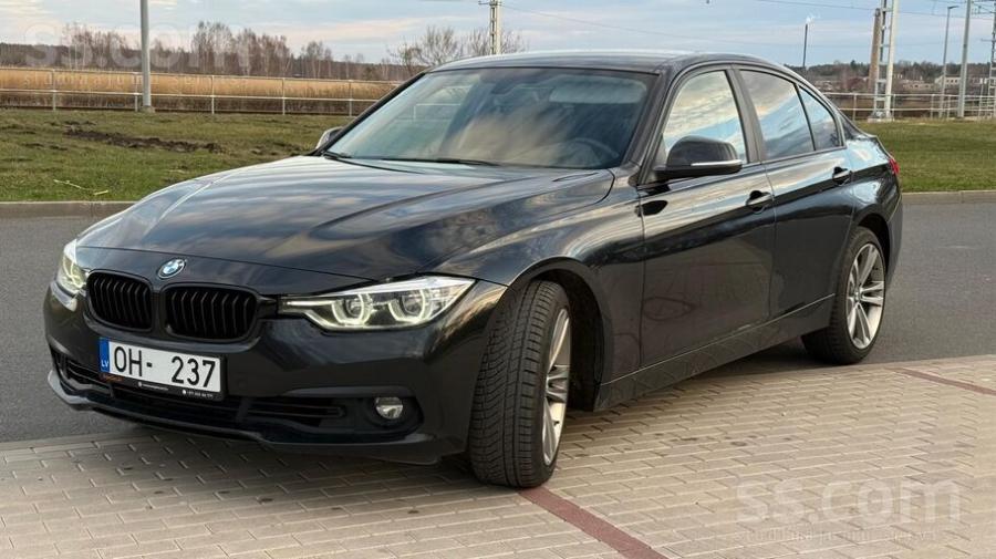 Черный БМВ 318 2018 в Юрмала, объемом двигателя 1.50 л и пробегом 170 тыс. км за 12800 €, фото 1 на AUTOMOTO.COM.LV