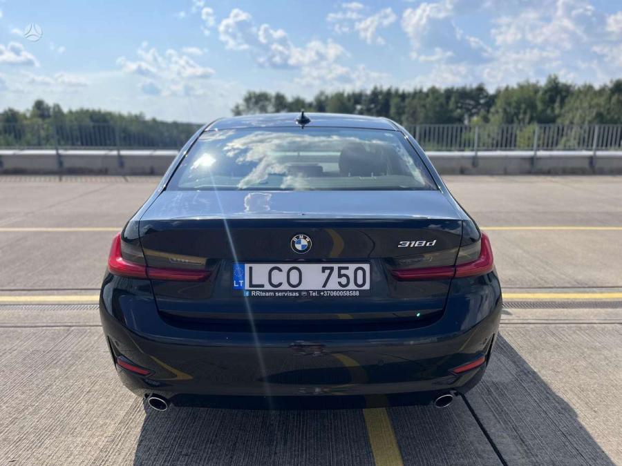 Черный БМВ 318 2019 в Вильнюс, объемом двигателя 2.00 л и пробегом 163 тыс. км за 17899 €, фото 7 на AUTOMOTO.COM.LV