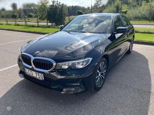Black BMW 318 2019 in Vilnius, with an engine capacity of 2.00 L and mileage of 163 thousand km for 16599 €, photo 4 on AUTOMOTO.COM.LV