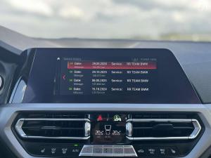 Black BMW 318 2019 in Vilnius, with an engine capacity of 2.00 L and mileage of 163 thousand km for 16599 €, photo 21 on AUTOMOTO.COM.LV