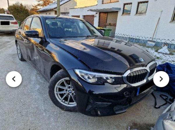 Melns BMW 318 2021 Marijampole, ar dzinēja tilpumu 2.00 L un nobraukumu 201 tūkst. km par 14800 €, foto 1 vietnē AUTOMOTO.COM.LV